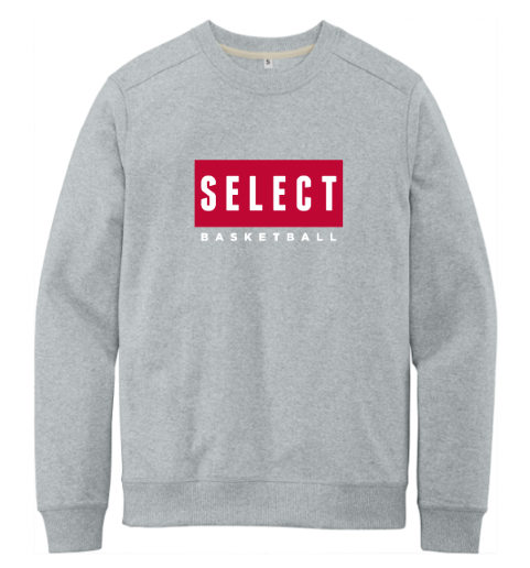 District® Re-Fleece™ Crew - Light Heather Grey – Select Printing